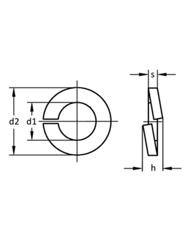 DIN-127-B - Teca Bağlantı Elemanları San. ve Tic. Ltd. Şti.